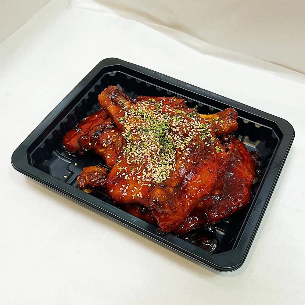 왕다리 오븐구이 바베큐 3개 매운맛 화곡 칠복닭강정 배민 장보기∙쇼핑