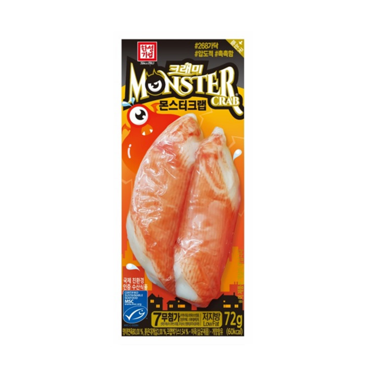 [2+1]한성)몬스터크랩72G | 배민 장보기∙쇼핑