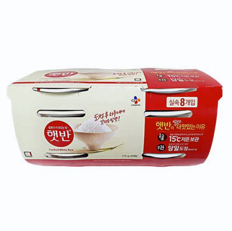 [2+1]CJ)햇반210G(8입) | 배민 장보기∙쇼핑