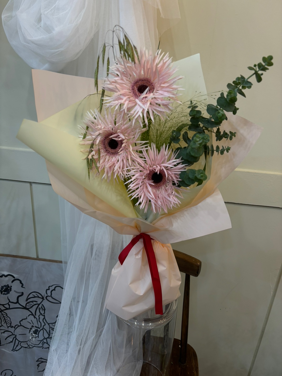 거베라 세송이 꽃 다발 배민 장보기∙쇼핑