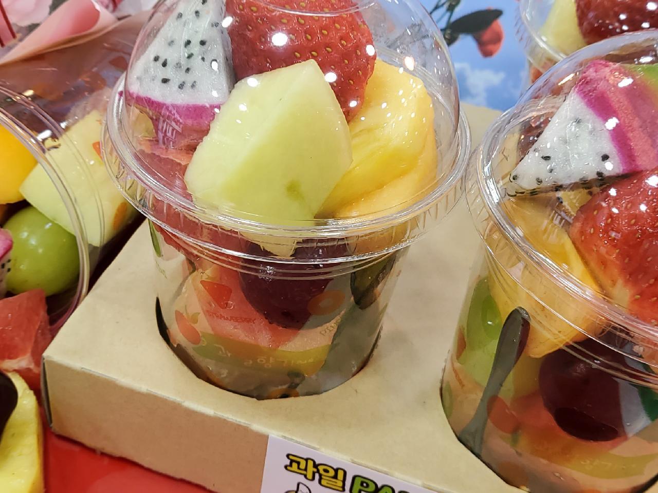 프리미엄 컵과일 1컵4개세트 배민 장보기∙쇼핑