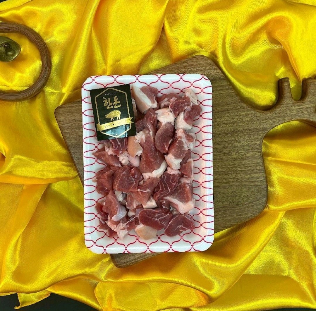 한돈암돼지 쫄데기 찌게용 390g 배민 장보기∙쇼핑
