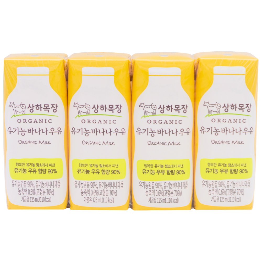 상하목장유기농바나나4입 배민 장보기∙쇼핑