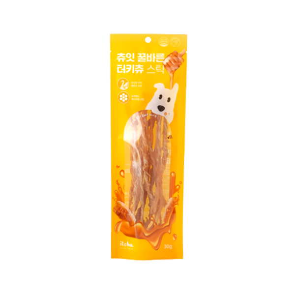 츄잇 꿀바른 터키츄 스틱 30g 칠면조힘줄 배민 장보기∙쇼핑