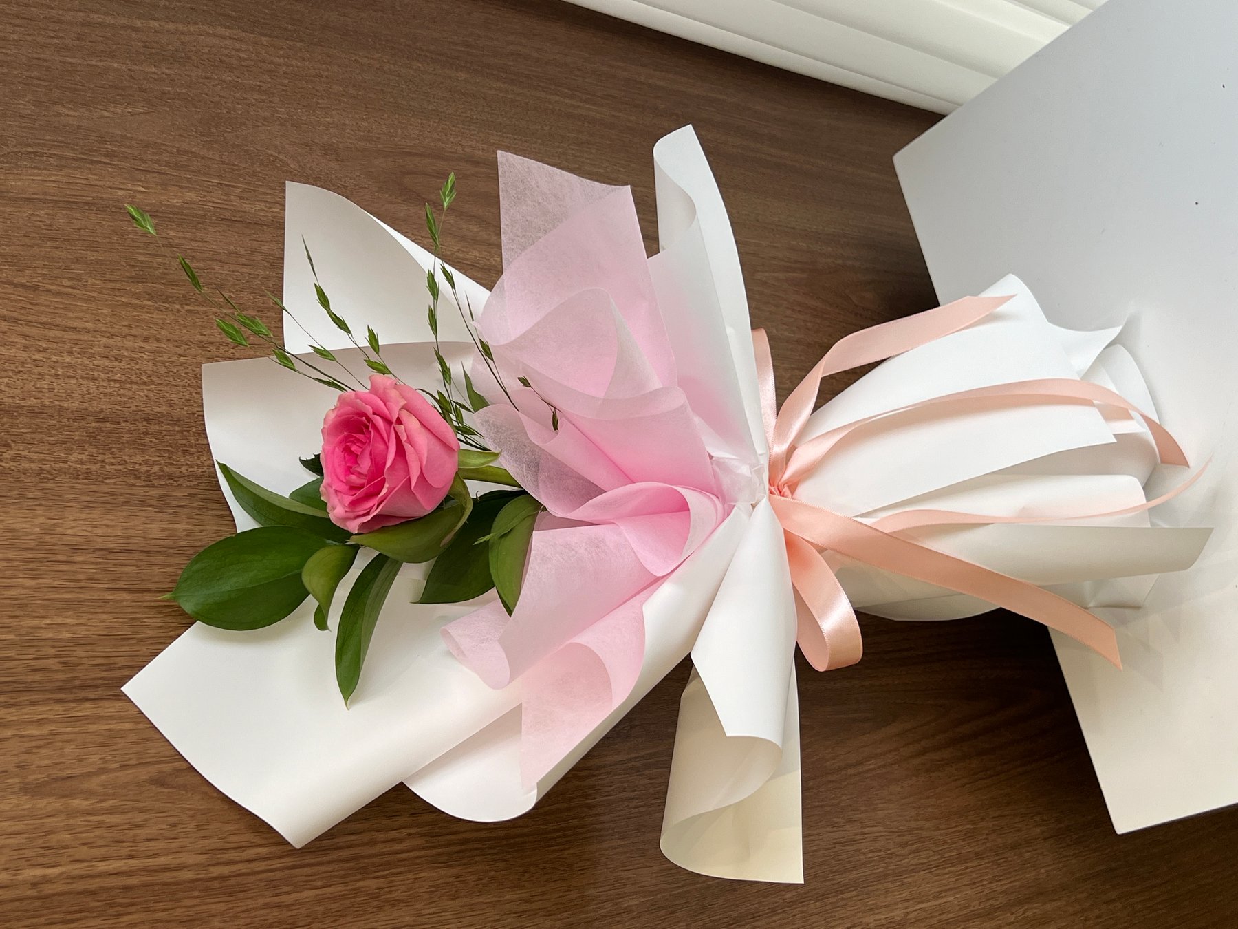장미 잎소재 꽃다발 배민 장보기∙쇼핑