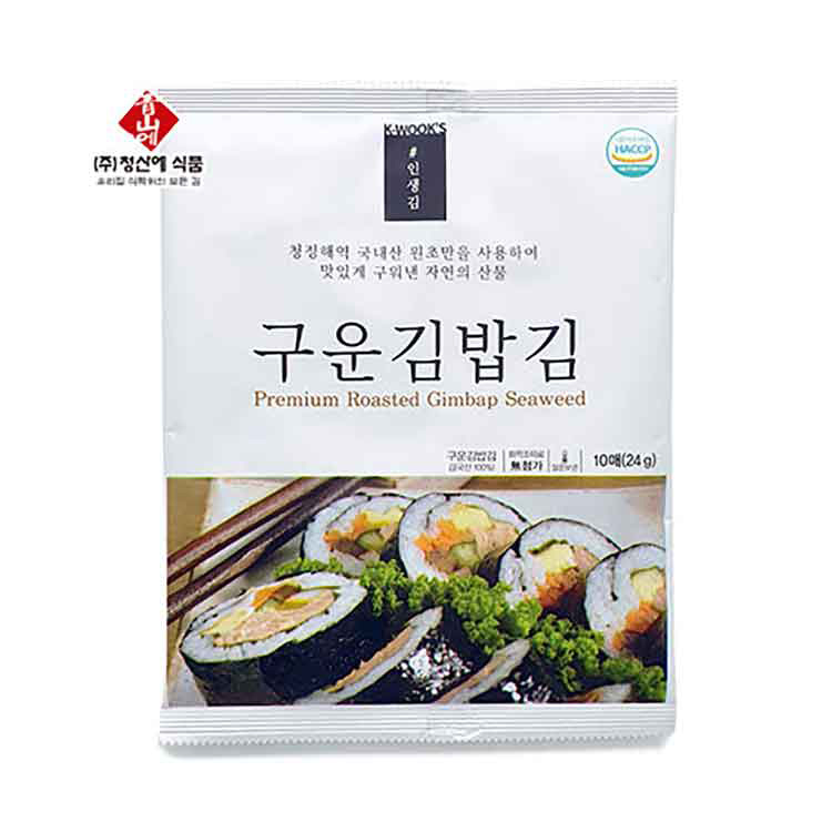 청산에인생구운김밥김10매24g 배민 장보기∙쇼핑
