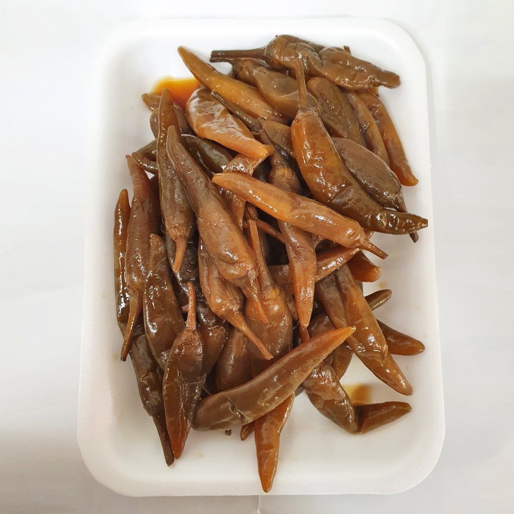 안매운 간장고추장아찌 400g 화곡 부부반찬 배민 장보기∙쇼핑