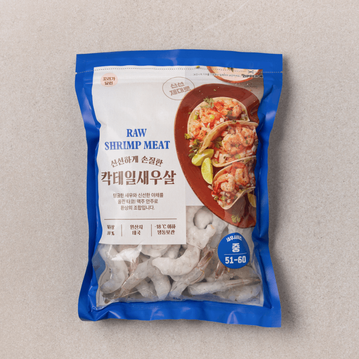 E칵테일새우살중 5160 450g 배민 장보기∙쇼핑