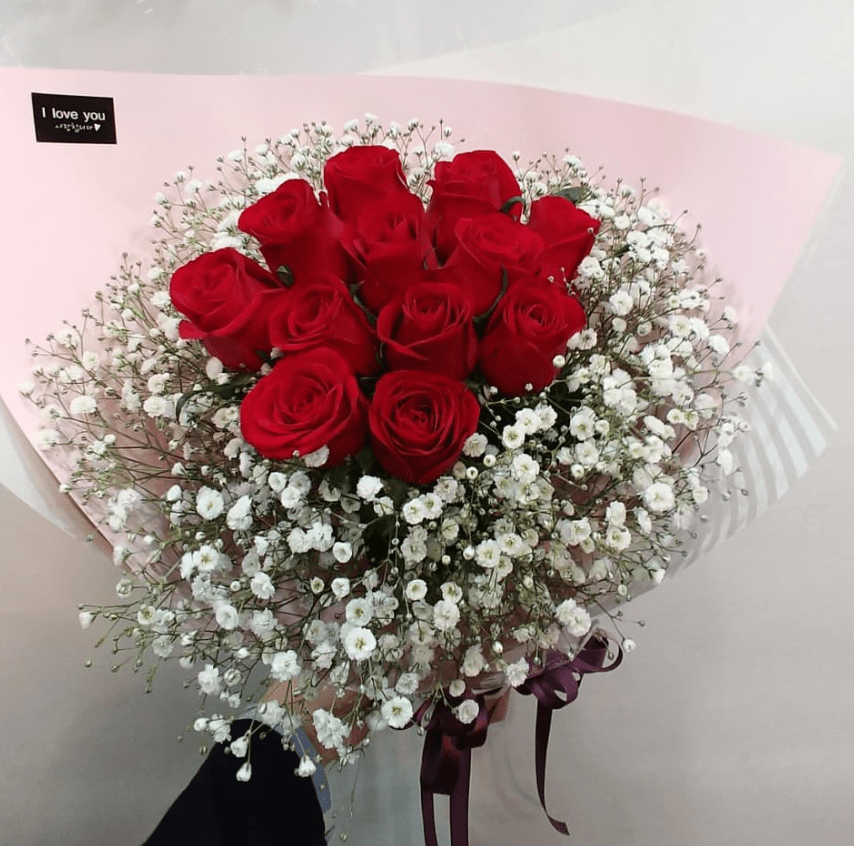 꽃다발 빨간장미 L 배민 장보기∙쇼핑