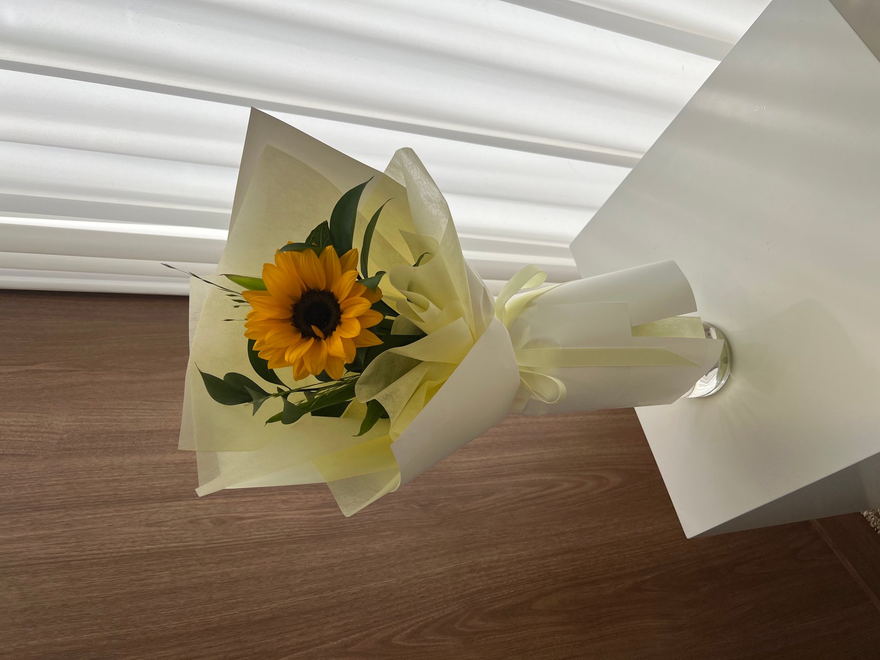 해바라기 한송이 꽃다발 배민 장보기∙쇼핑