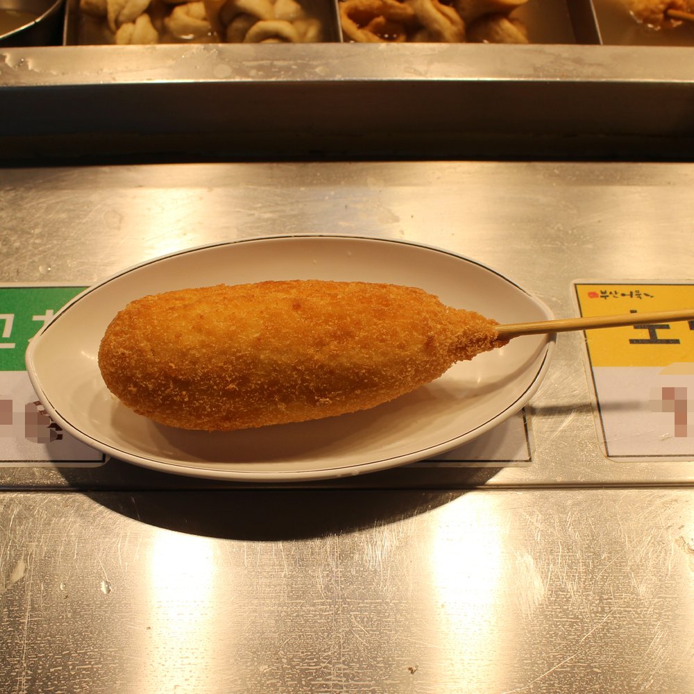 치즈핫도그 1개 중동 부산한오뎅 배민 장보기∙쇼핑