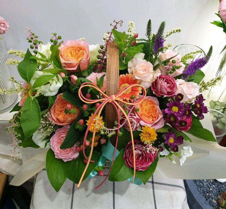 꽃바구니 M 배민 장보기∙쇼핑