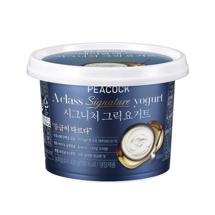 피코크 에이클래스 그릭 요거트 450g 배민 장보기∙쇼핑