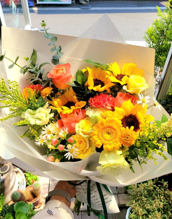 해바라기대 꽃 랜덤 배민 장보기∙쇼핑