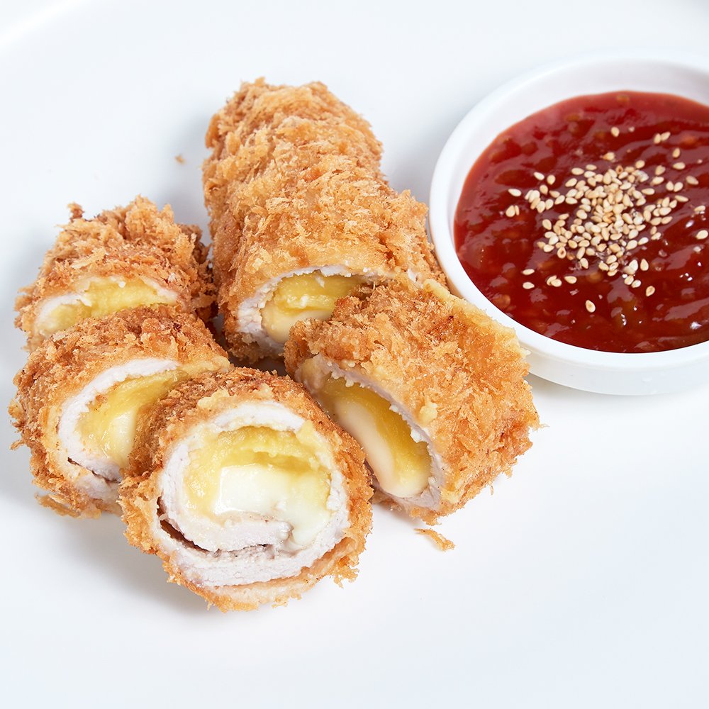 소스포함 달콤한 고구마 치즈롤돈까스 1장 오색 브라더돈까스 배민 장보기∙쇼핑