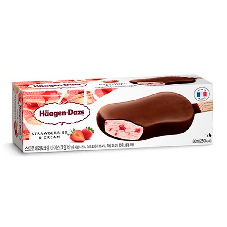 하겐스트로베리앤크림바 배민 장보기∙쇼핑