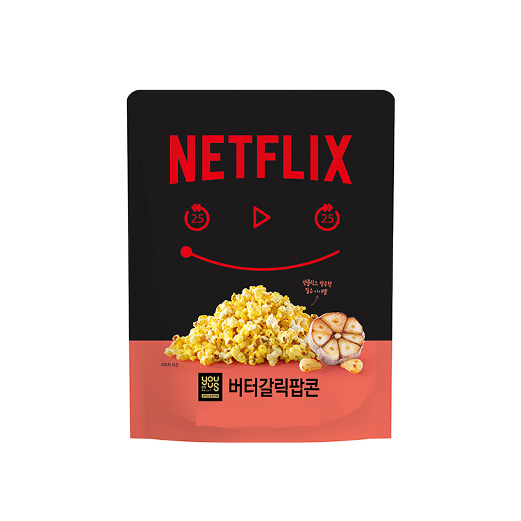 유어스넷플점보버터갈릭팝콘 배민 장보기∙쇼핑