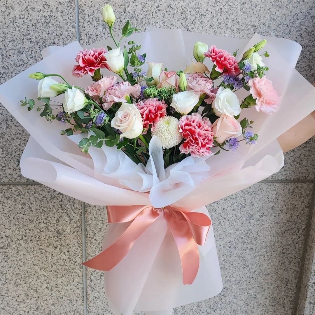 꽃다발 M 배민 장보기∙쇼핑