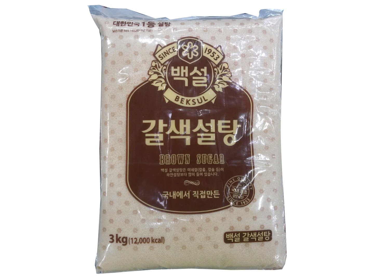 백설 갈색설탕 3kg 배민 장보기∙쇼핑