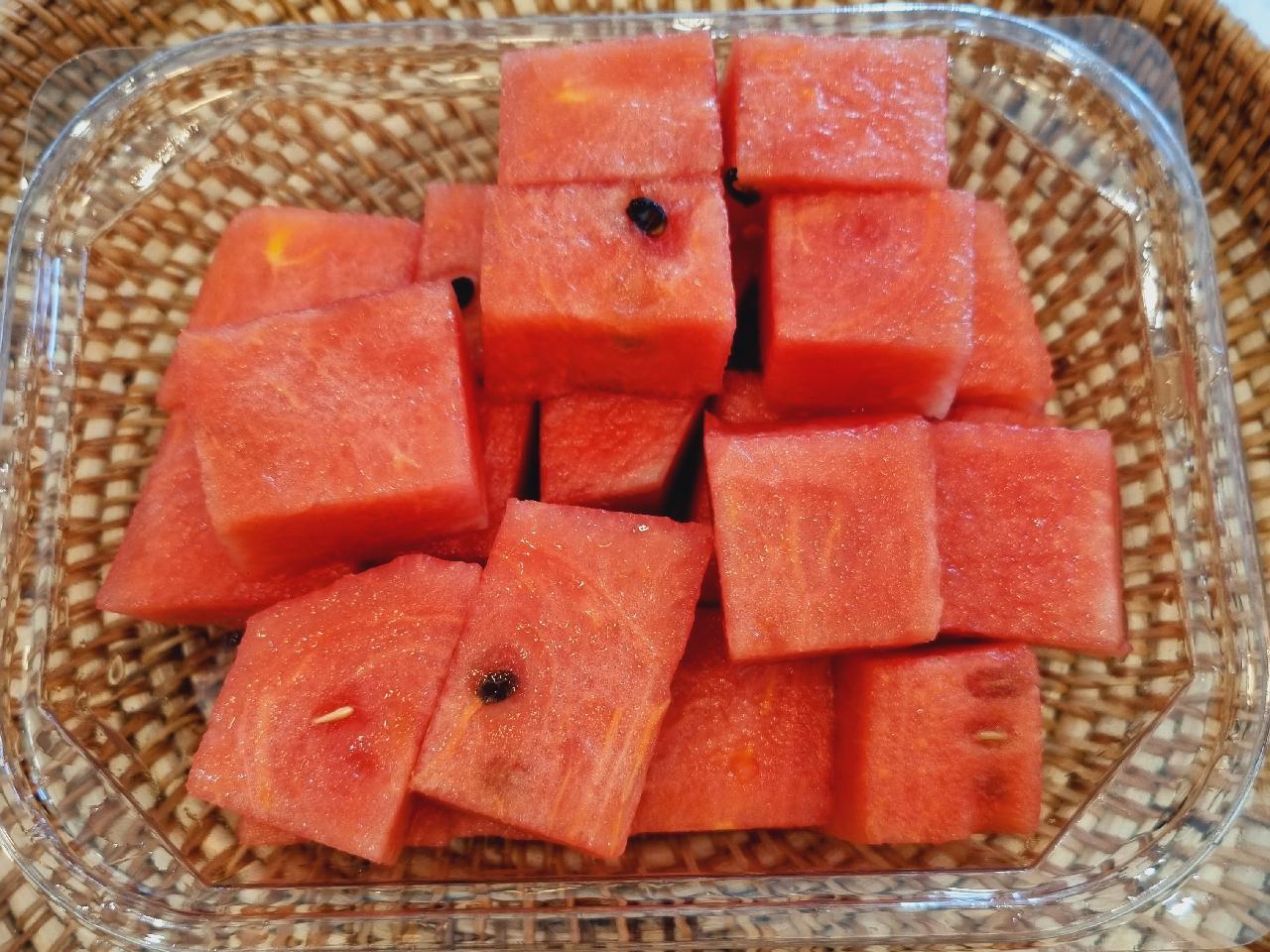 커팅 수박 약 400g 배민 장보기∙쇼핑