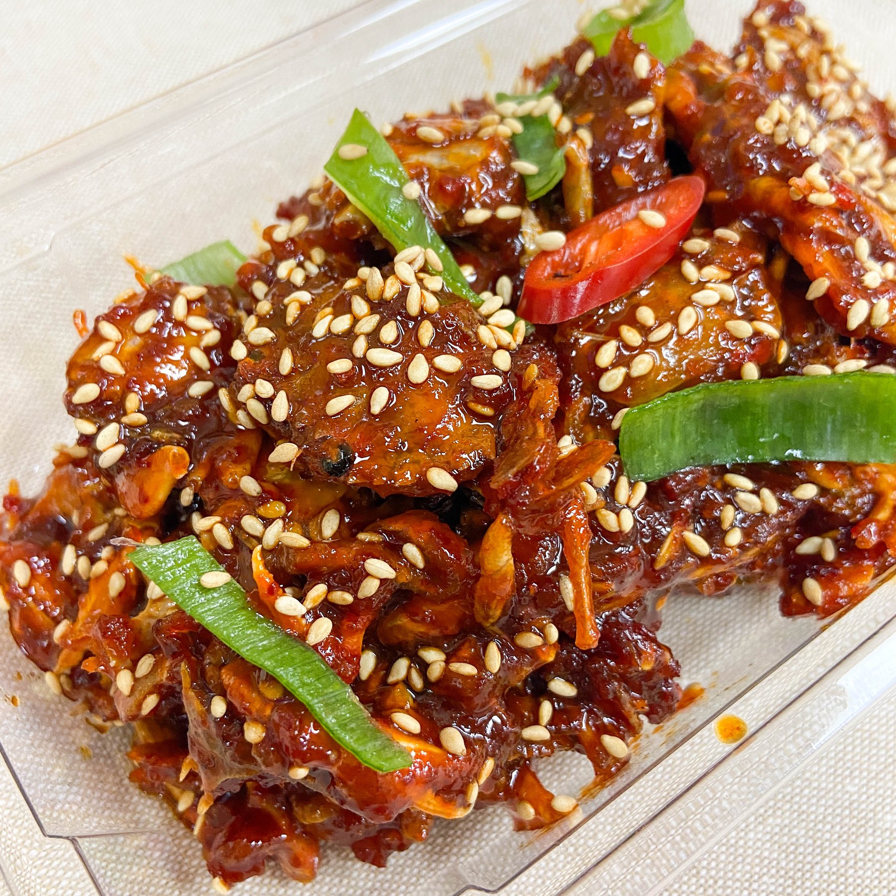 오독오독 맛있는 쌀게무침 200g 장가네김치 배민 장보기∙쇼핑