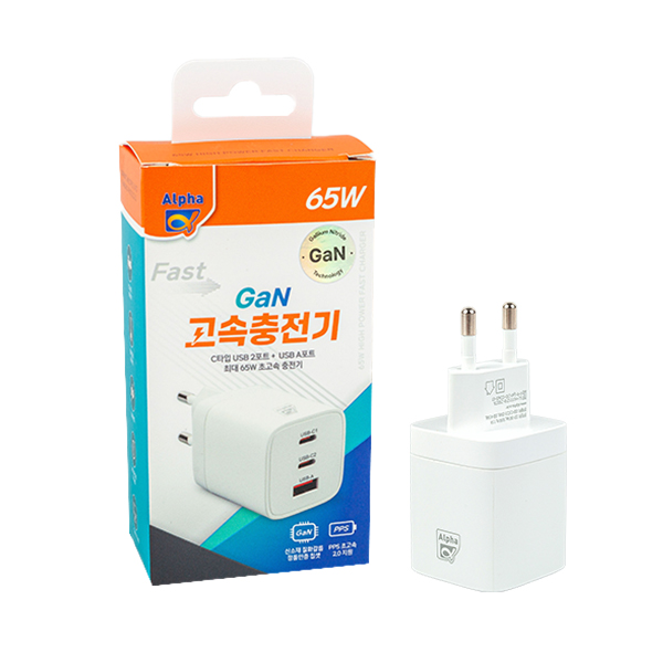 충전기고속ganacw65usb Ac타입265w화이트개1code 1356220 배민 장보기∙쇼핑
