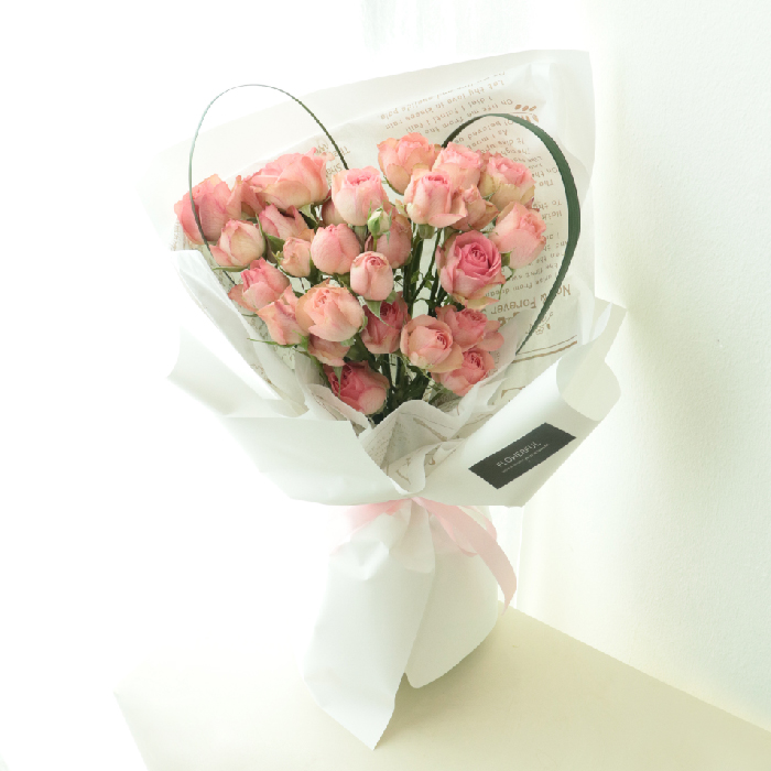 연핑크하트 블룸 배민 장보기∙쇼핑