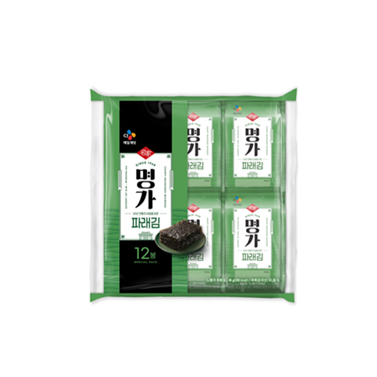CJ)명가파래김4GX12 | 배민 장보기∙쇼핑