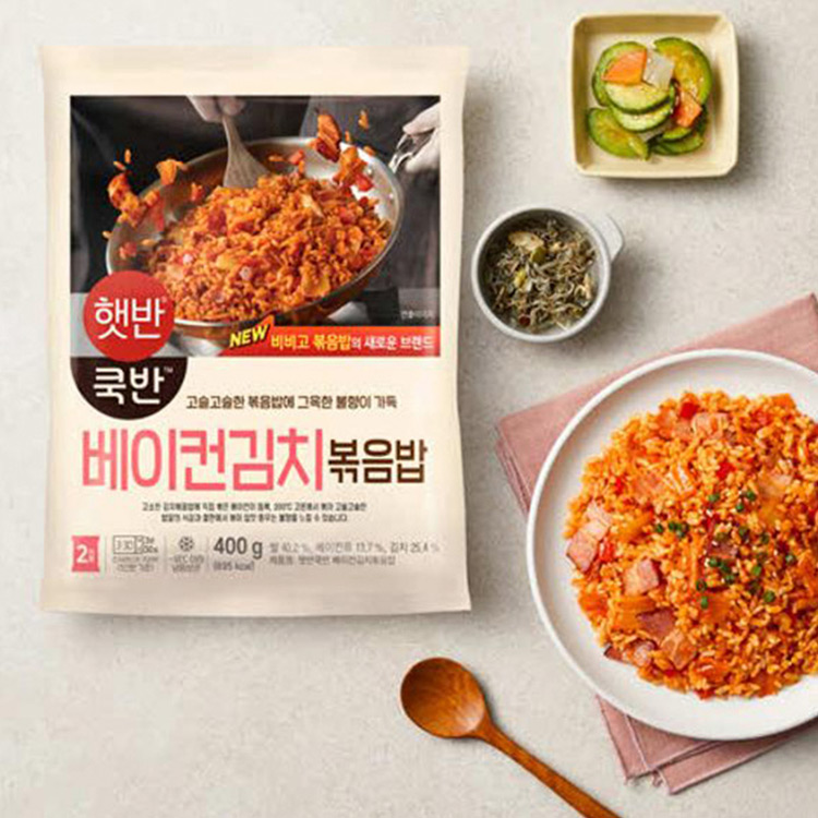 Cj햇반베이컨김치볶음밥 400g 배민 장보기∙쇼핑
