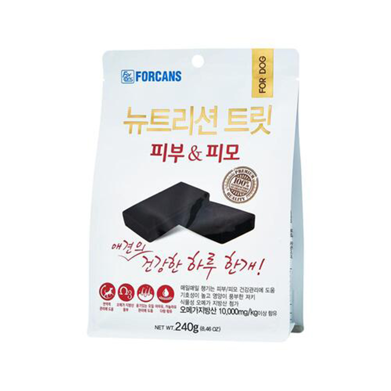 뉴트리션 트릿 피부and피모 영양제 240g 배민 장보기∙쇼핑