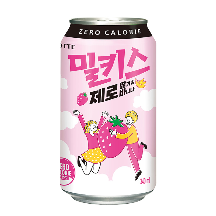 11 롯데밀키스제로딸기바나나 배민 장보기∙쇼핑