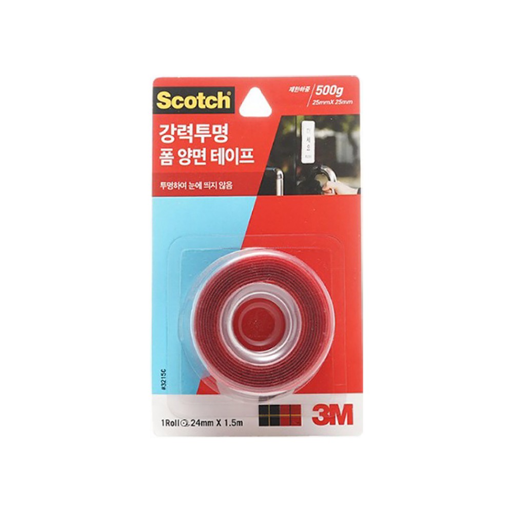 3M)투명폼양면테이프 | 배민 장보기∙쇼핑