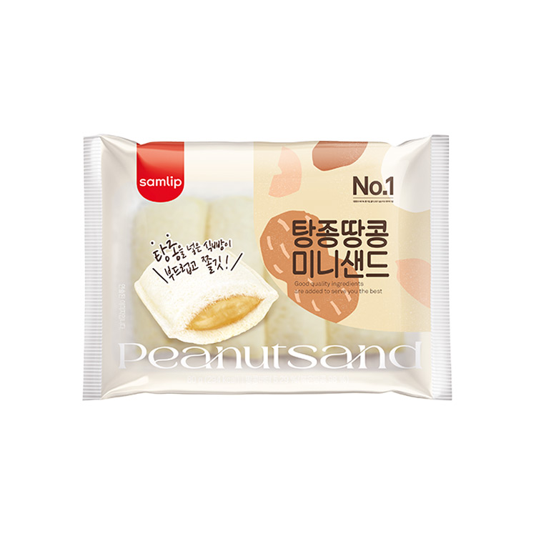 삼립탕종미니땅콩샌드4입 배민 장보기∙쇼핑