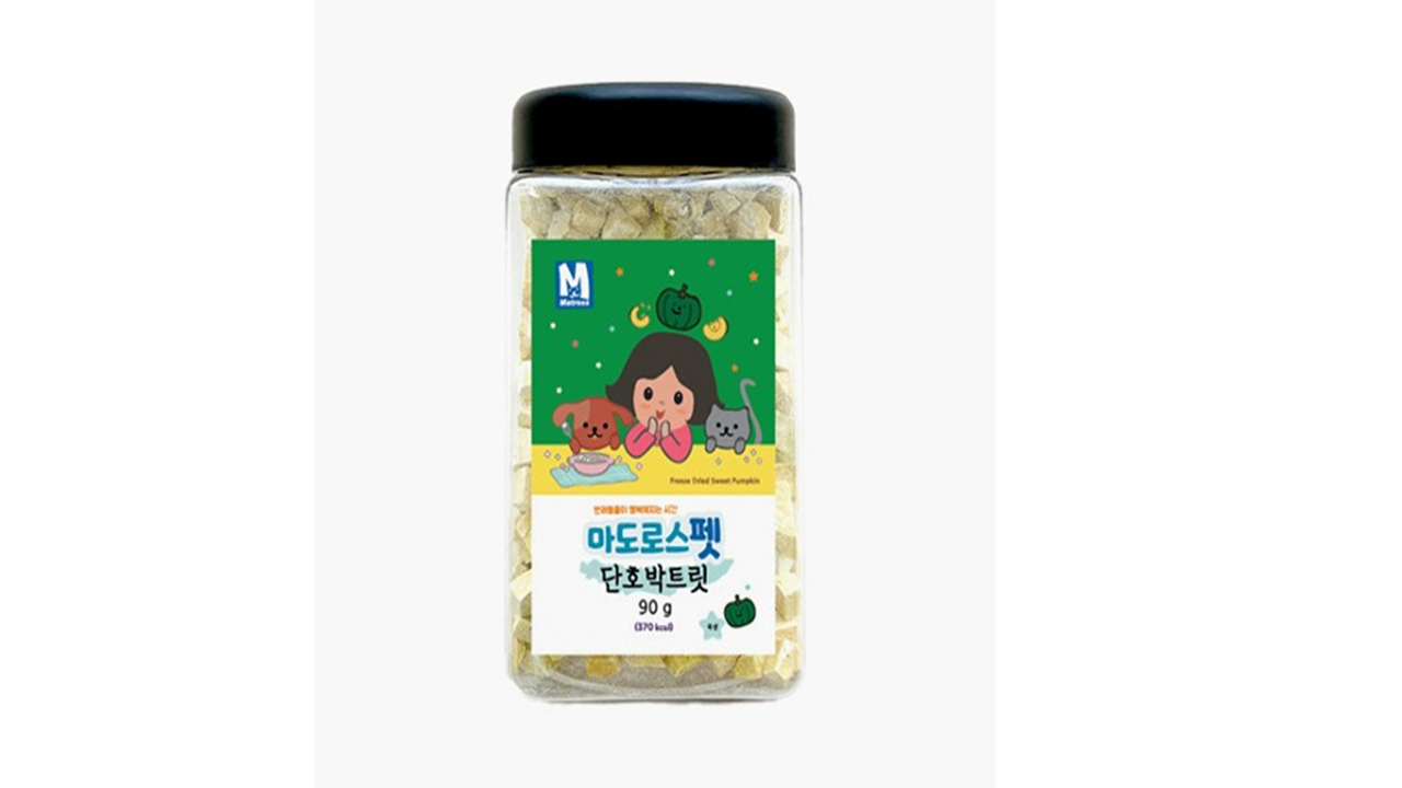 마도로스펫 야채 단호박 트릿 80g등록반려상품상세 이미지에 원산지 관련내용이 기재되어 있지않아 상품정보제공고시 원산지